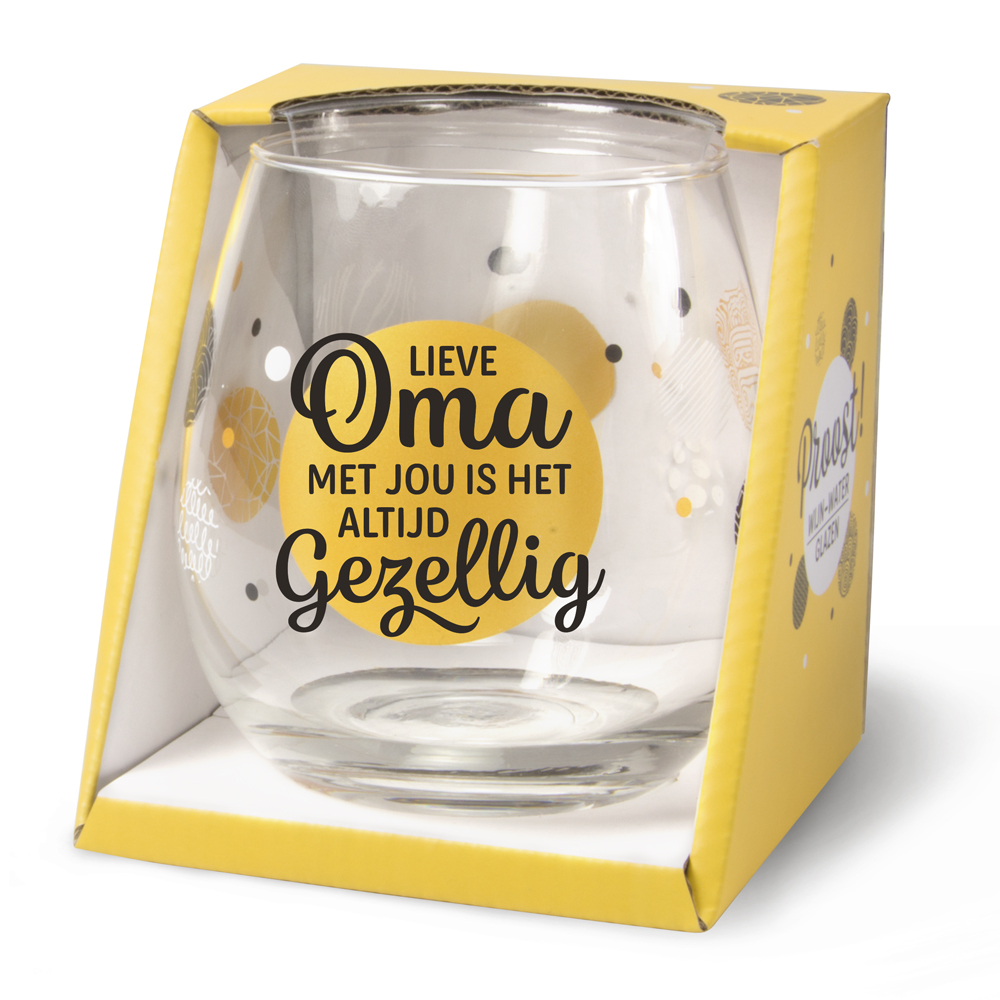 Proost Wijn- Waterglas - Oma kopen? | EXPO