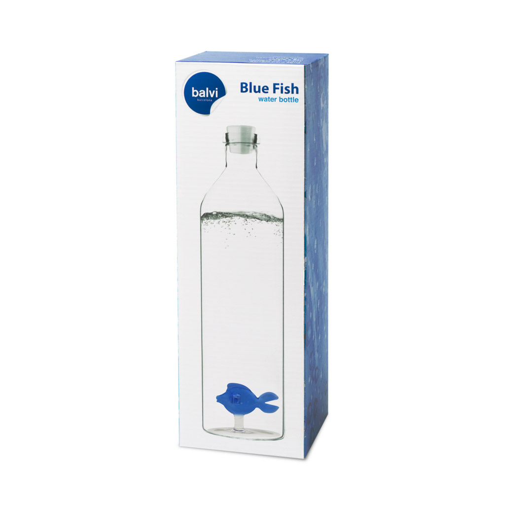 Balvi Waterfles Blue Fish (1.2L) kopen? | EXPO