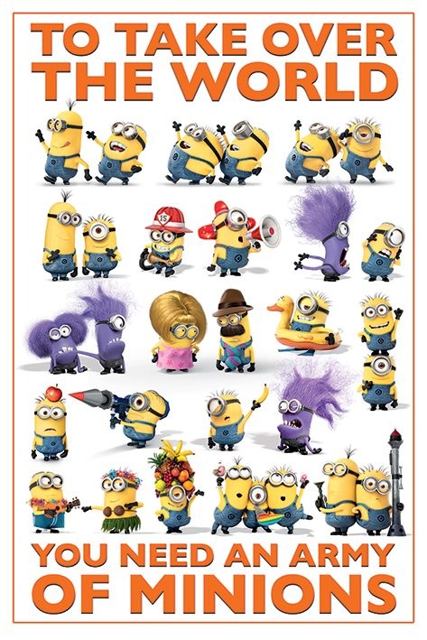 Despicable Me 2 Army Of Minions Maxi Poster C 680 Kopen EXPO Despicable Me 2 Army Of Minions Maxi Poster C 680 Kopen EXPO