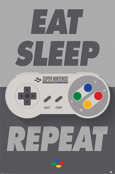 Nintendo SNES Controller - Maxi Poster (692B) kopen? | EXPO