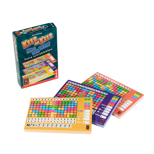 Scoreblokken Keer Op Keer Drie Stuks Level 2, 3 & 4 Dobbelspel kopen? | EXPO