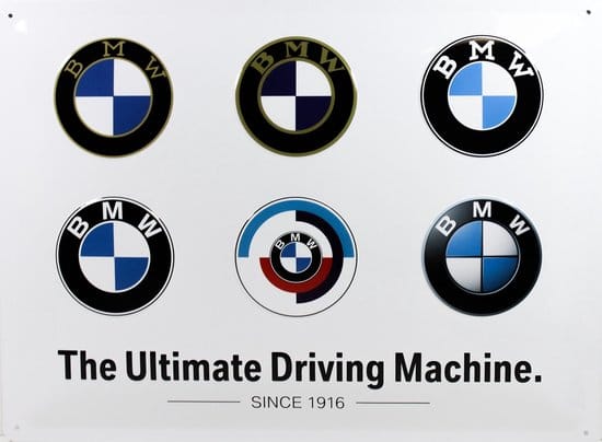 BMW The Ultimate Driving Machine - Metalen Wandplaat kopen? | EXPO